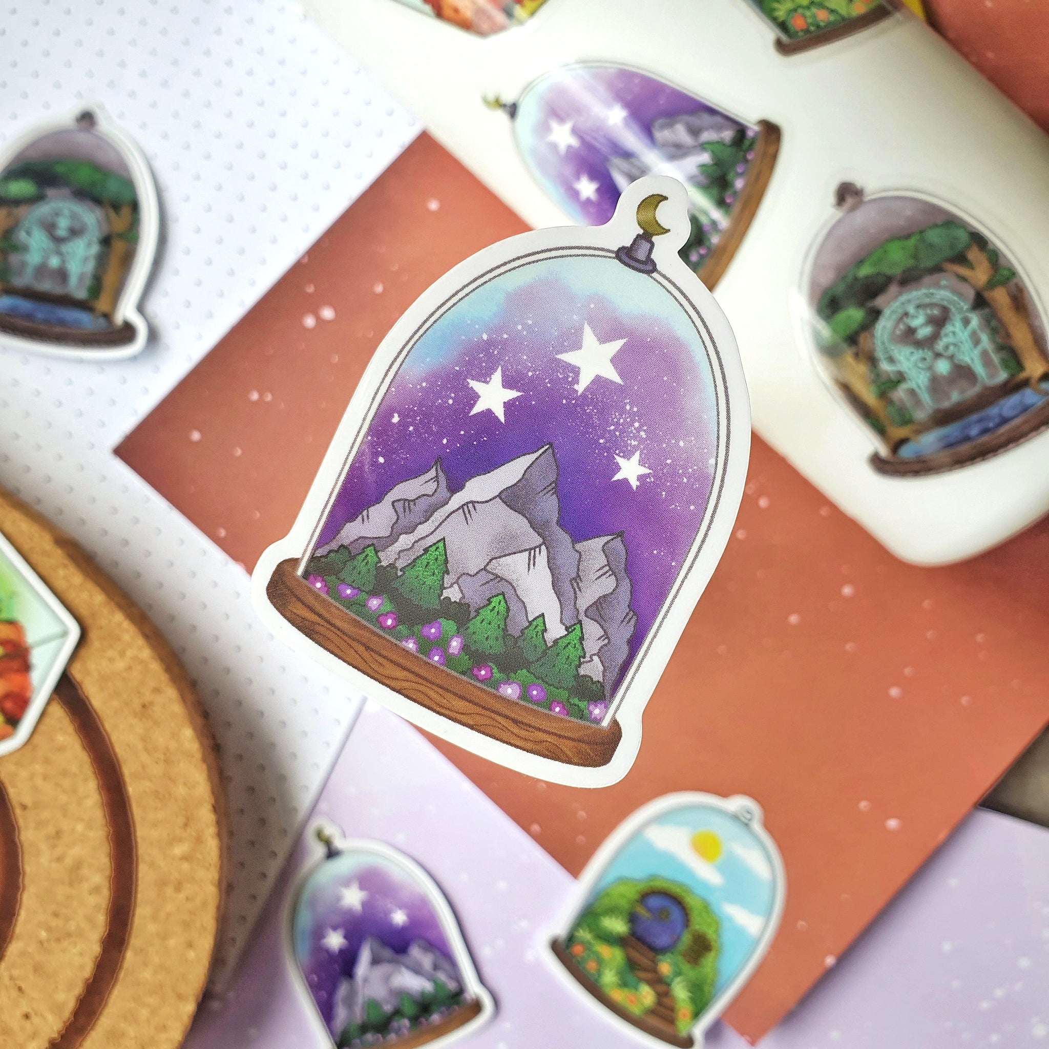 Officially Licensed Vinyl Sticker | Velaris Terrarium – The Enamel Library