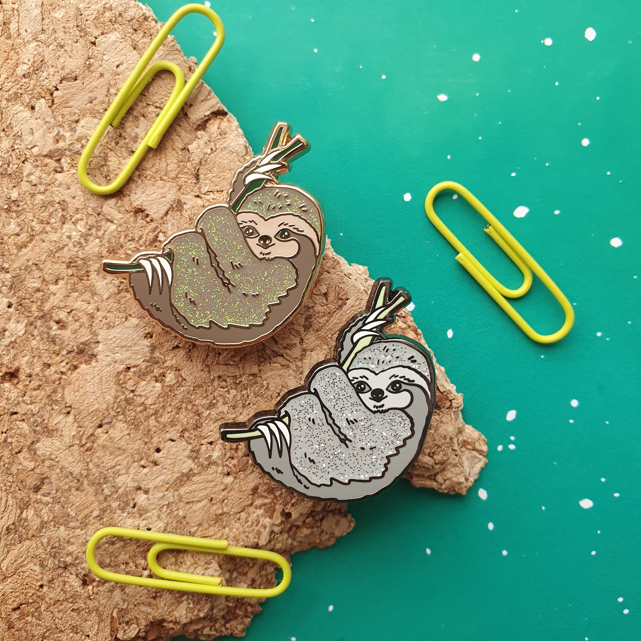 Sloth Mini-Pin – The Enamel Library