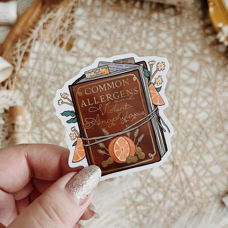 Officially Licensed Vinyl Sticker | Violent Anaphylaxis – The Enamel ...